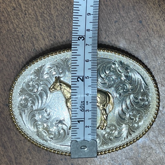 Montana Silversmiths | Accessories | Montana Silversmith Belt Buckle With Gold Plated Horse ...